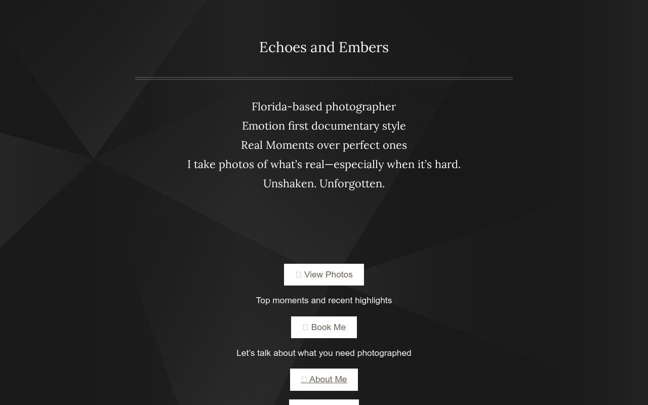 Echoes & Embers | Documentary Photography by Kelly Bonnell